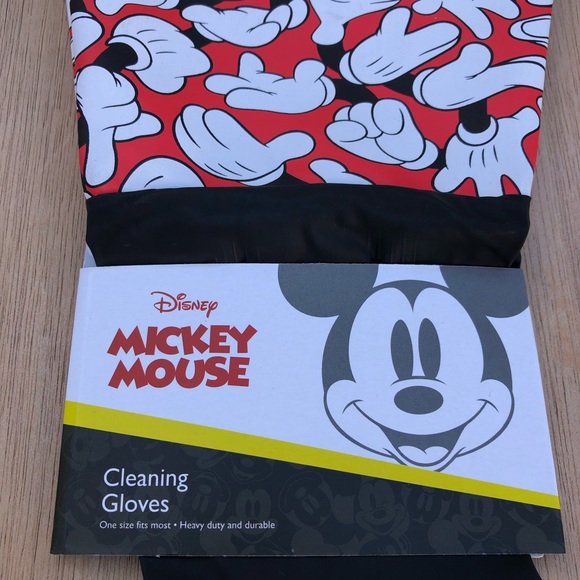 Disney | Other | Mickey Mouse Disney Rubber Cleaning Gloves Nwt | Poshmark